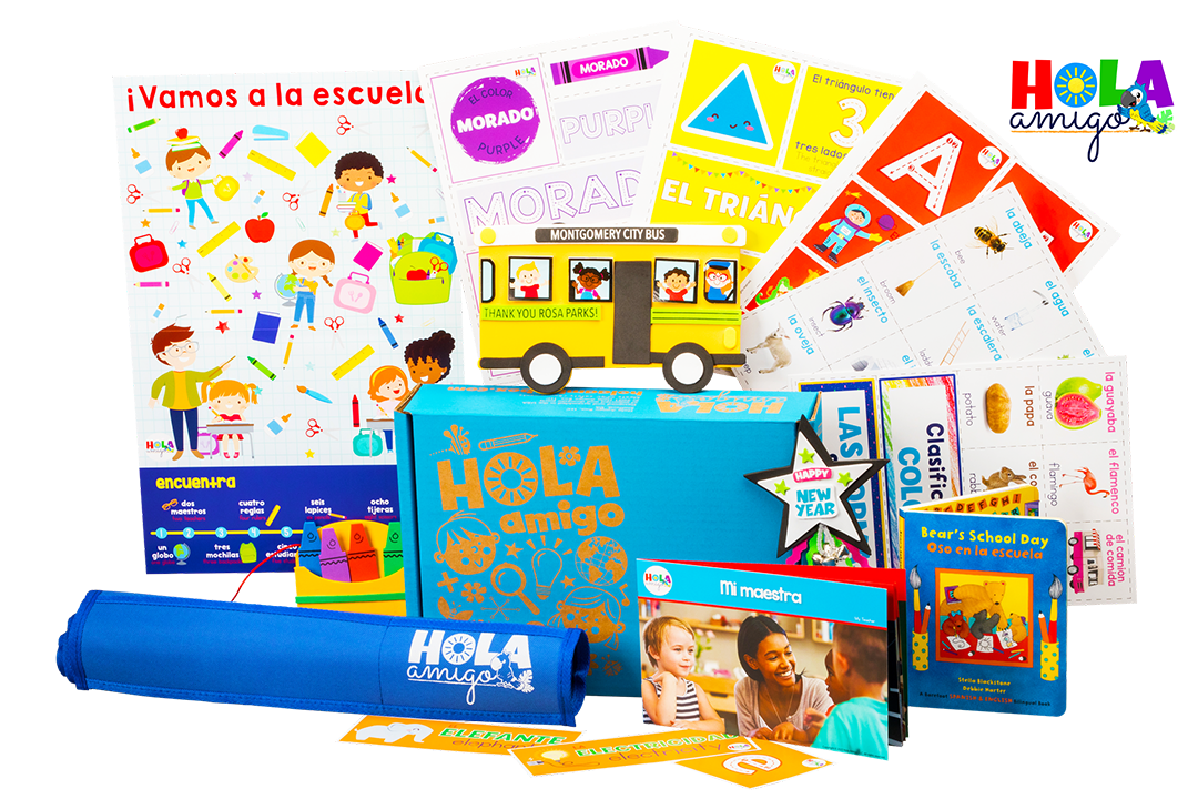 Early Learner: En La Escuela – HolaAmigoBox
