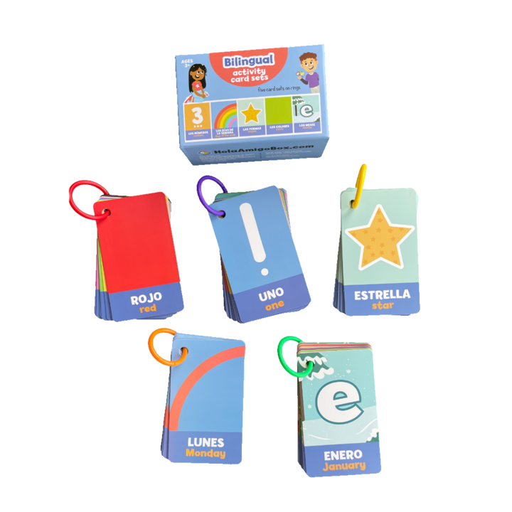 Bilingual Activity Card Sets – HolaAmigoBox