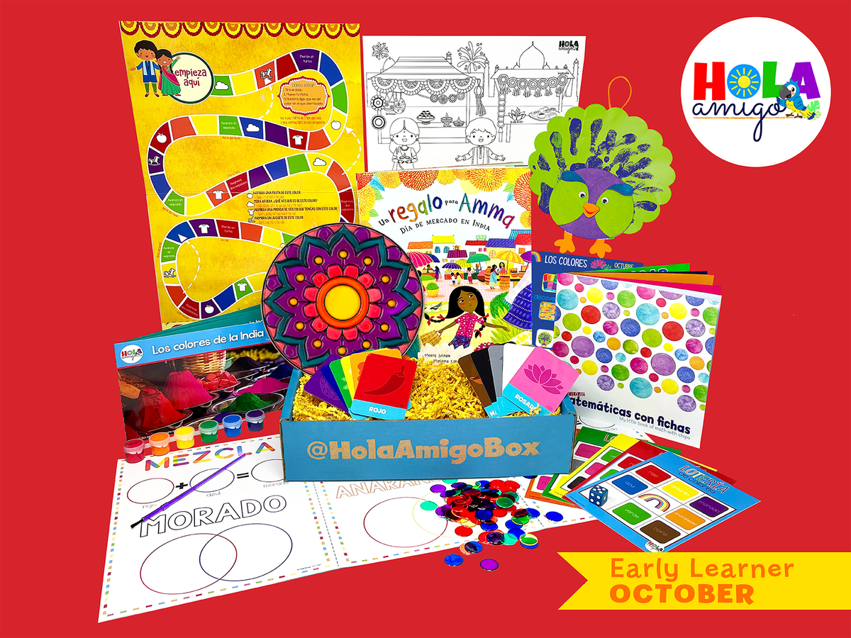 Early Learner: Los Colores/Colors – HolaAmigoBox