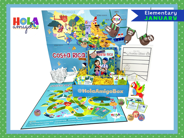 Explora Elementary: Costa Rica – HolaAmigoBox