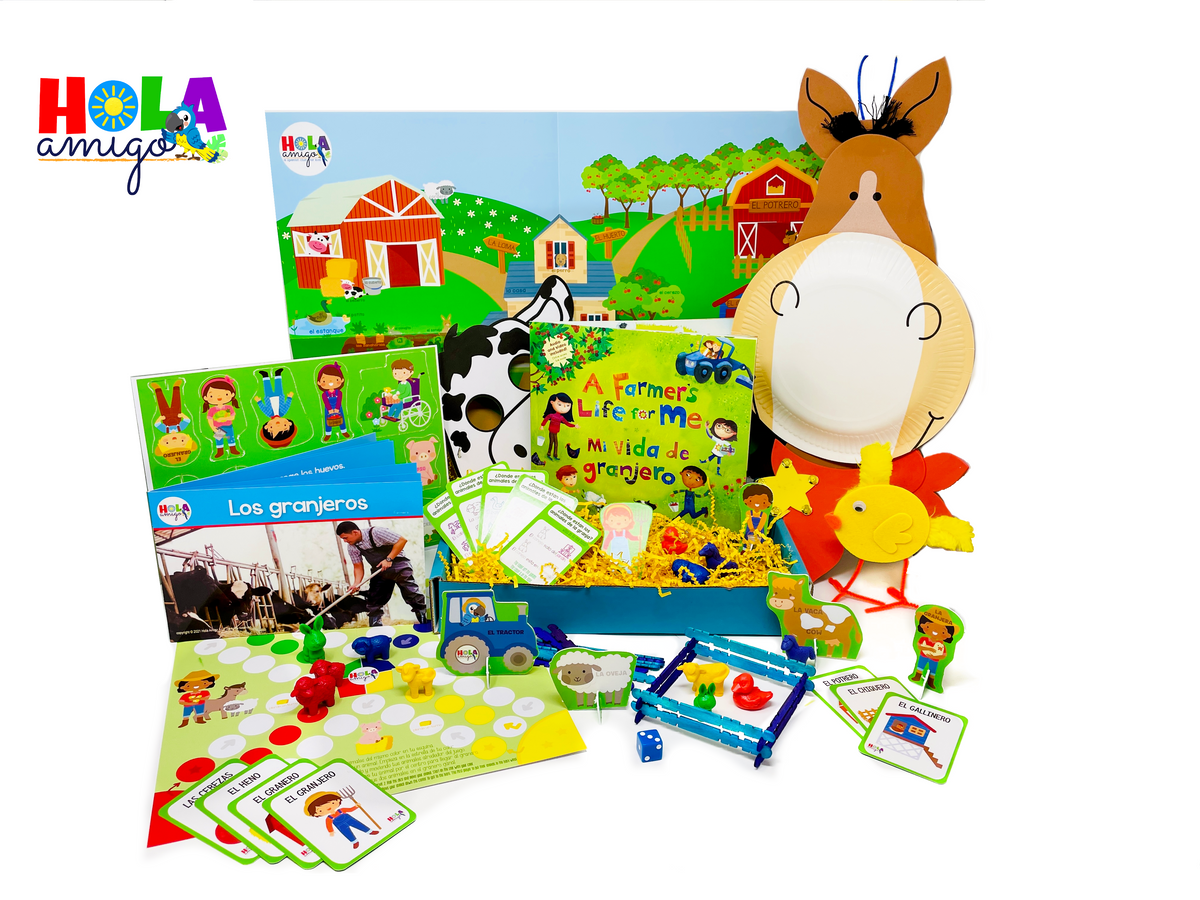 Early Learner: La granja/The Farm – HolaAmigoBox